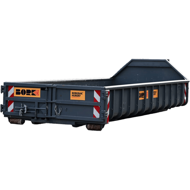 Afvalcontainer 10m³ Huren? Container 10 Kuub Bestellen? | Borkbak.nl